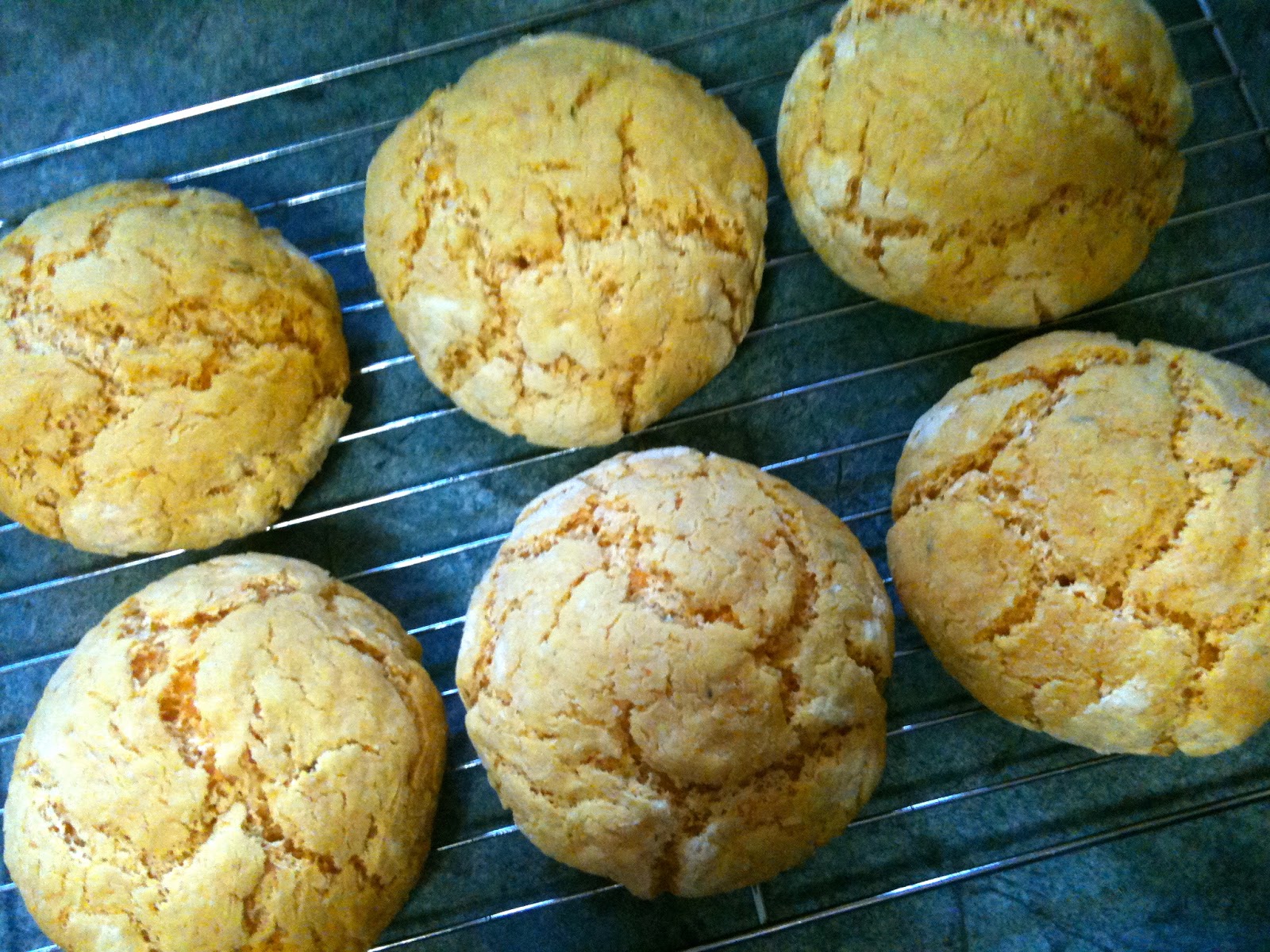 The Active Scrawler: Allergy free mini pumpkin dampers recipe