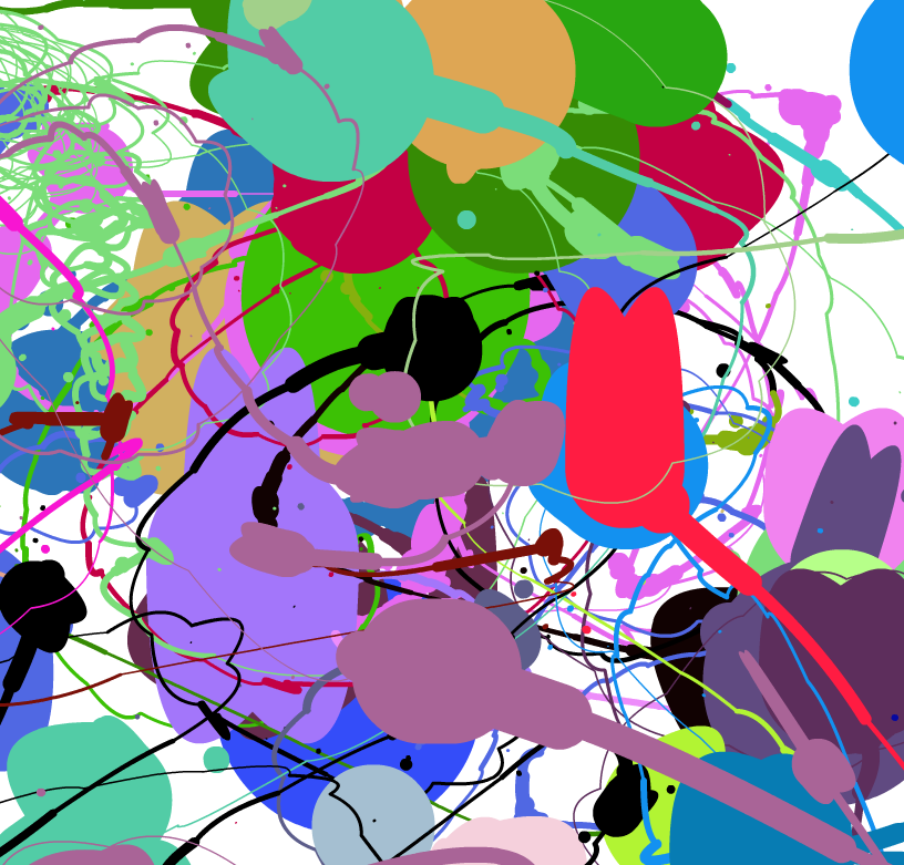 Tecnología habitual: Pintar al estilo Pollock