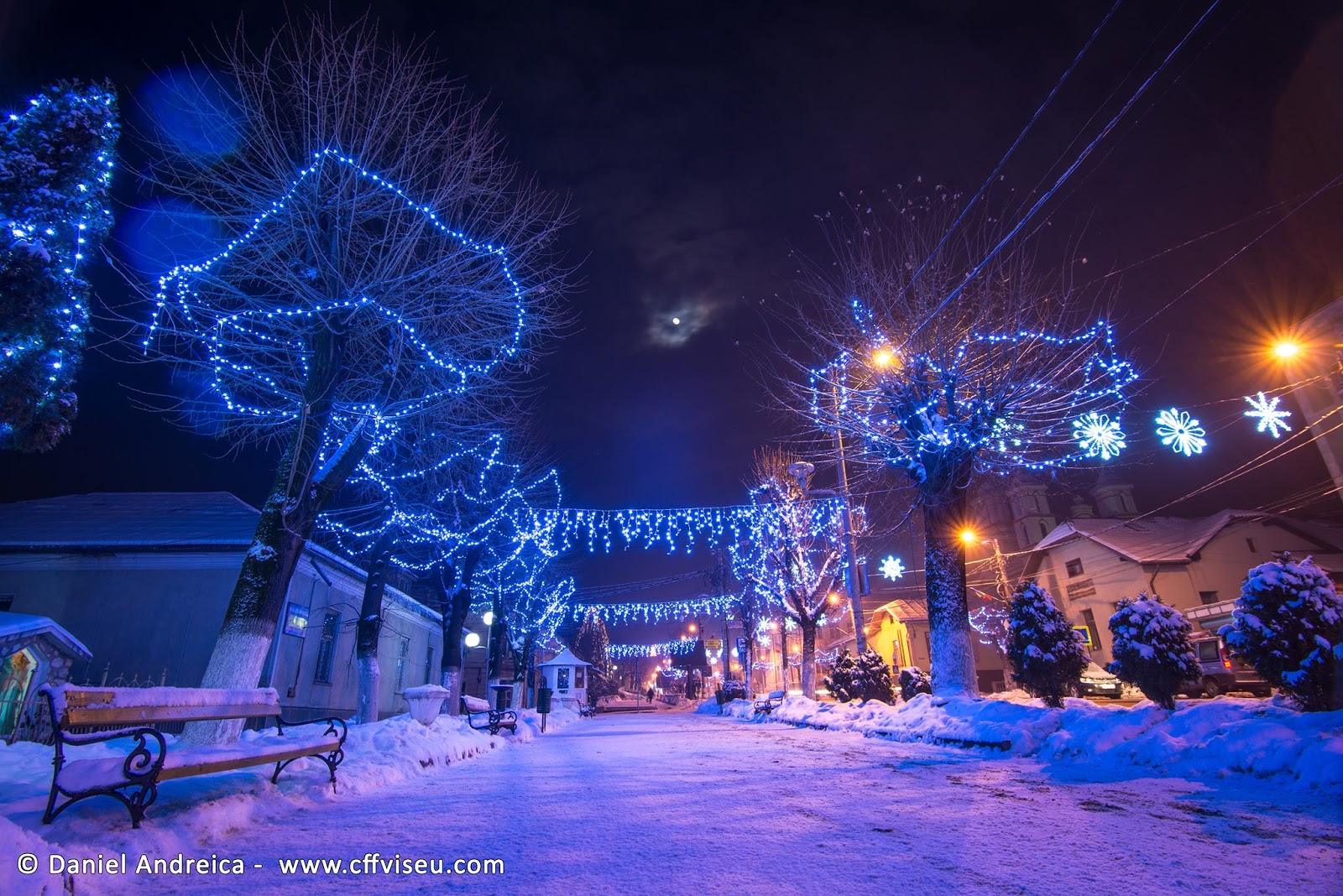 Iarna în Vișeu de Sus / Winter in Viseu de Sus