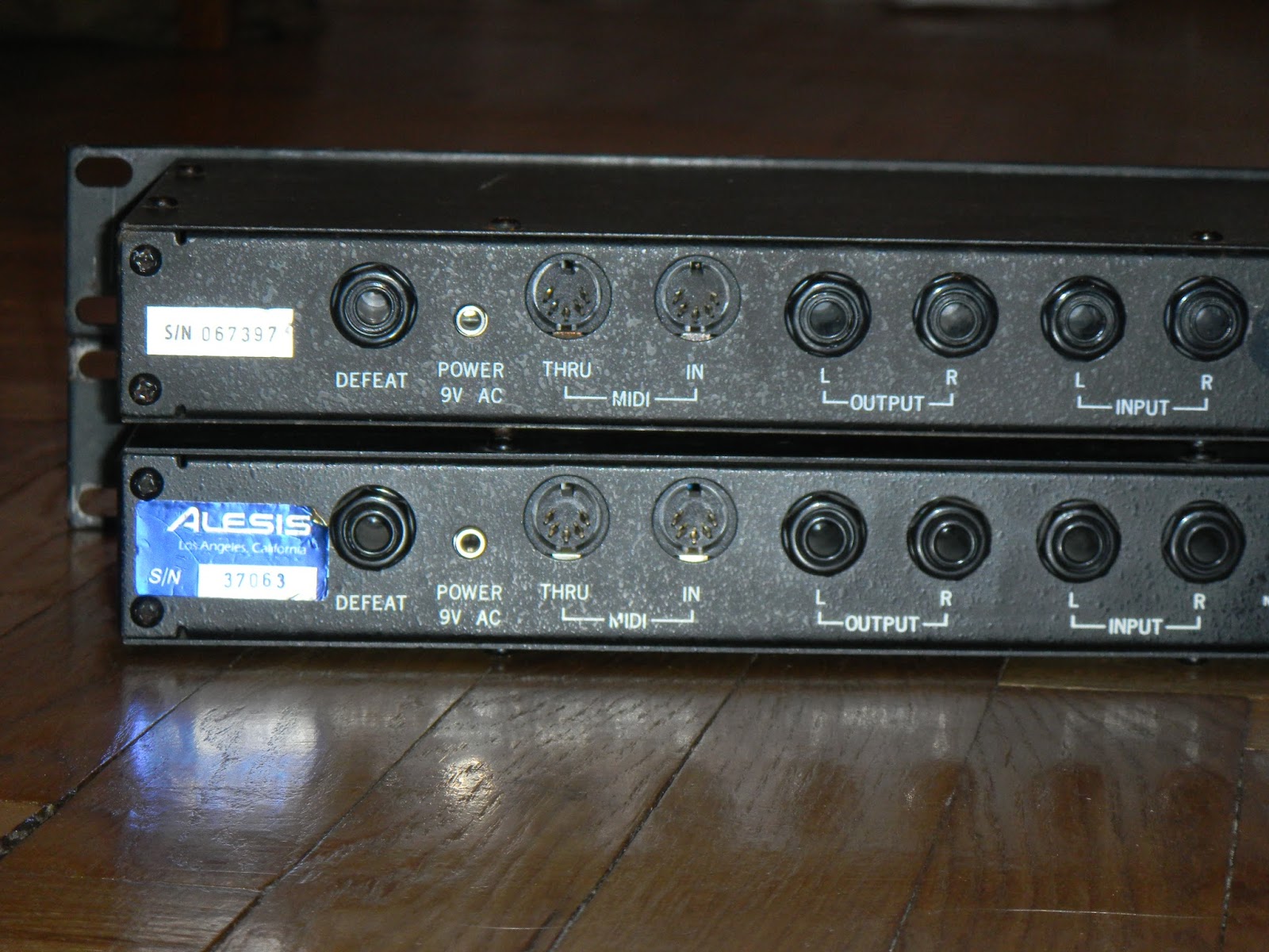 Infrequent Sound [sex.tex] technology: Alesis MidiVerb II