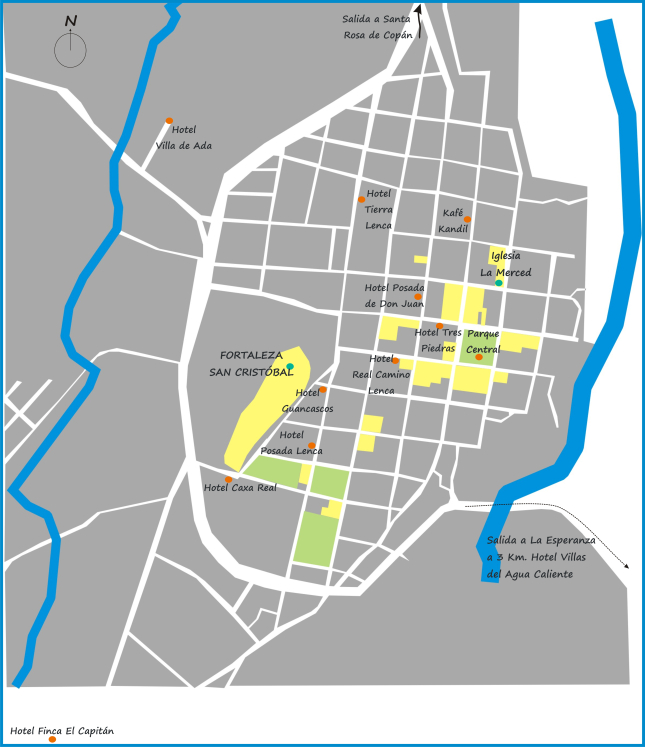 Conociendo Gracias Lempira: Ruta Hoteles de Gracias Lempira