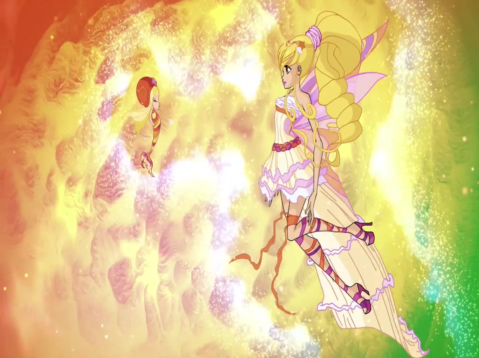 ¡Imágenes de la unión mágica de Stella Harmonix con su Selkie! - Winx ...