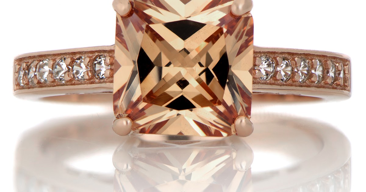 Kari LikeLikes: Champagne Rose Fashion Engagement Ring