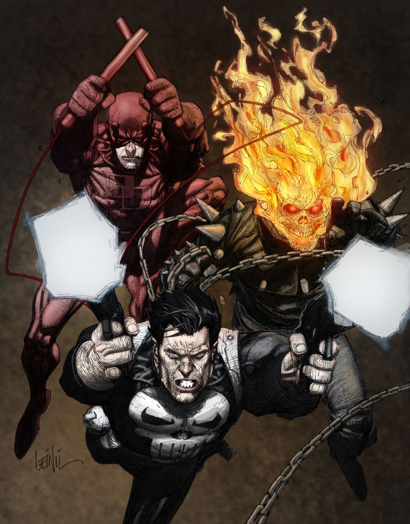 The Crusader's Realm: "Ghost Rider" and "Blade" join "Daredevil" and ...