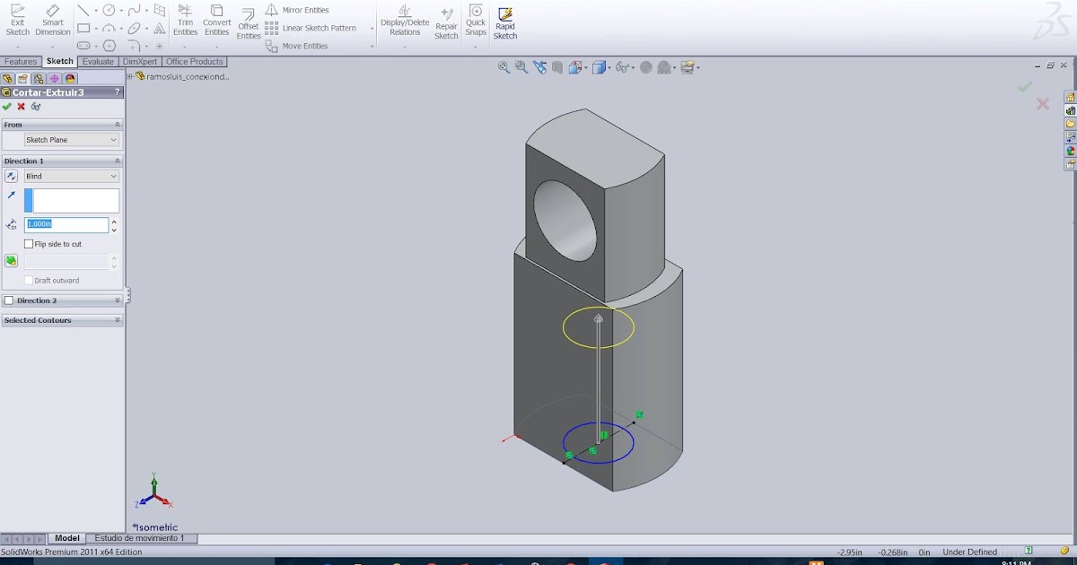 Ramos Luis 3A Solidworks: PROYECTO