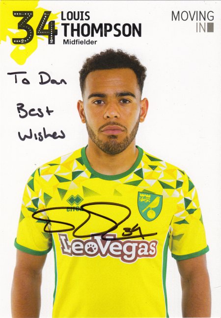 Daily Autograph: Louis Thompson