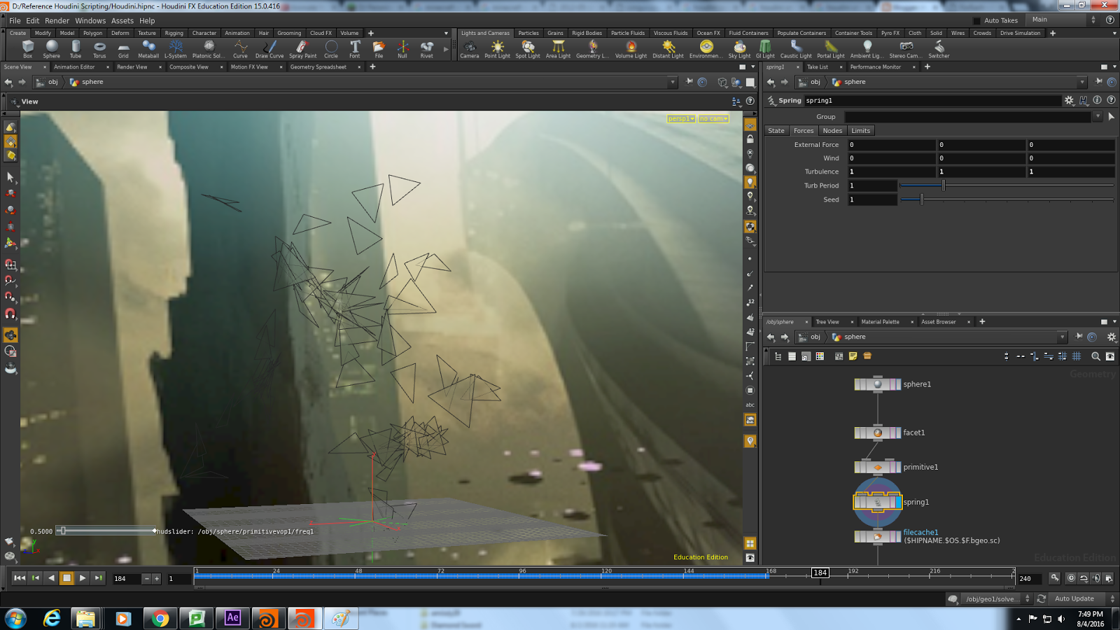 Houdini Pattern Animation