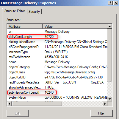 Terry L@u's blog: Configuring the maximum message size for internal ...