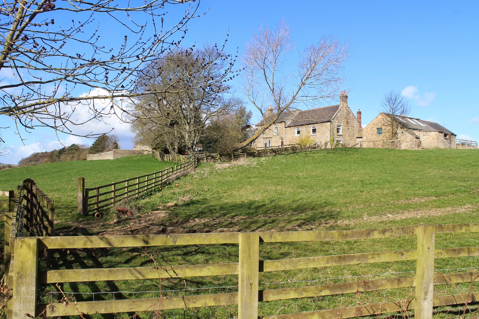Walking the Chesters: Lanchester to Ebchester - Farm shops, steel and ...