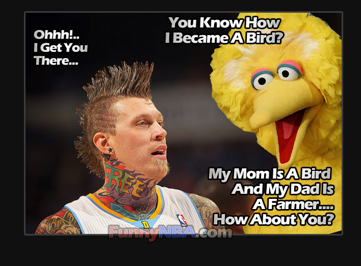 Funny Chris Anderson - The BirdMan | NBA FUNNY MOMENTS