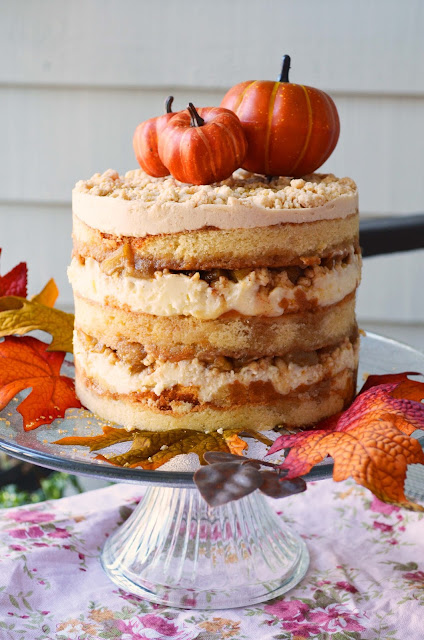 Our Beautiful Mess: Apple Pie Layer Cake