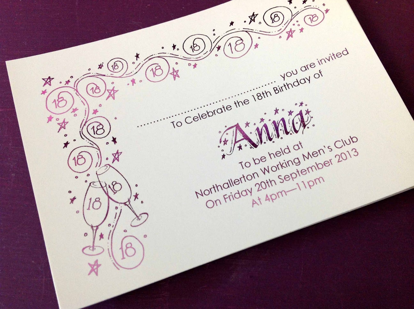 Inspired By Script Anna s Personalised 18th Birthday Party Invitations inspired-by-script-anna-s-personalised-18th-birthday-party-invitations