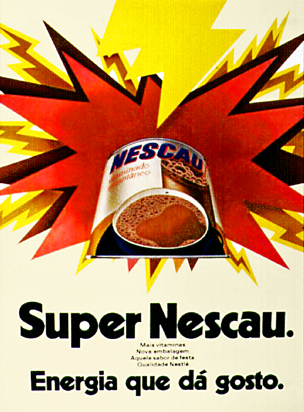 Super Nescau (Nestlé) - 1972 - Propagandas Históricas | Propagandas Antigas