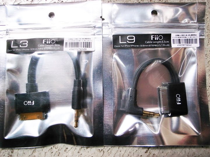 オヤイデ電気のオーディオみじんこブログ: iPod Dockケーブル FiiO L9 本日発売！