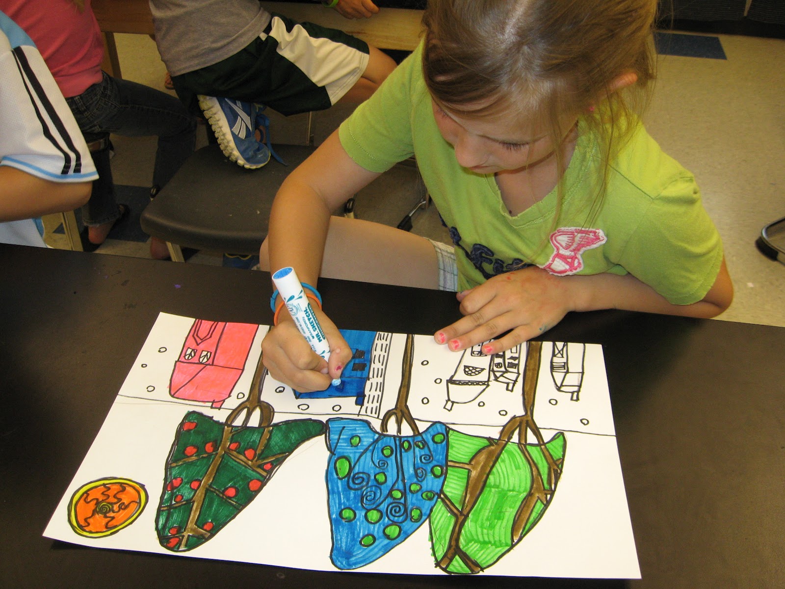Jamestown Elementary Art Blog: 2nd Grade Heather Galler Folk Art