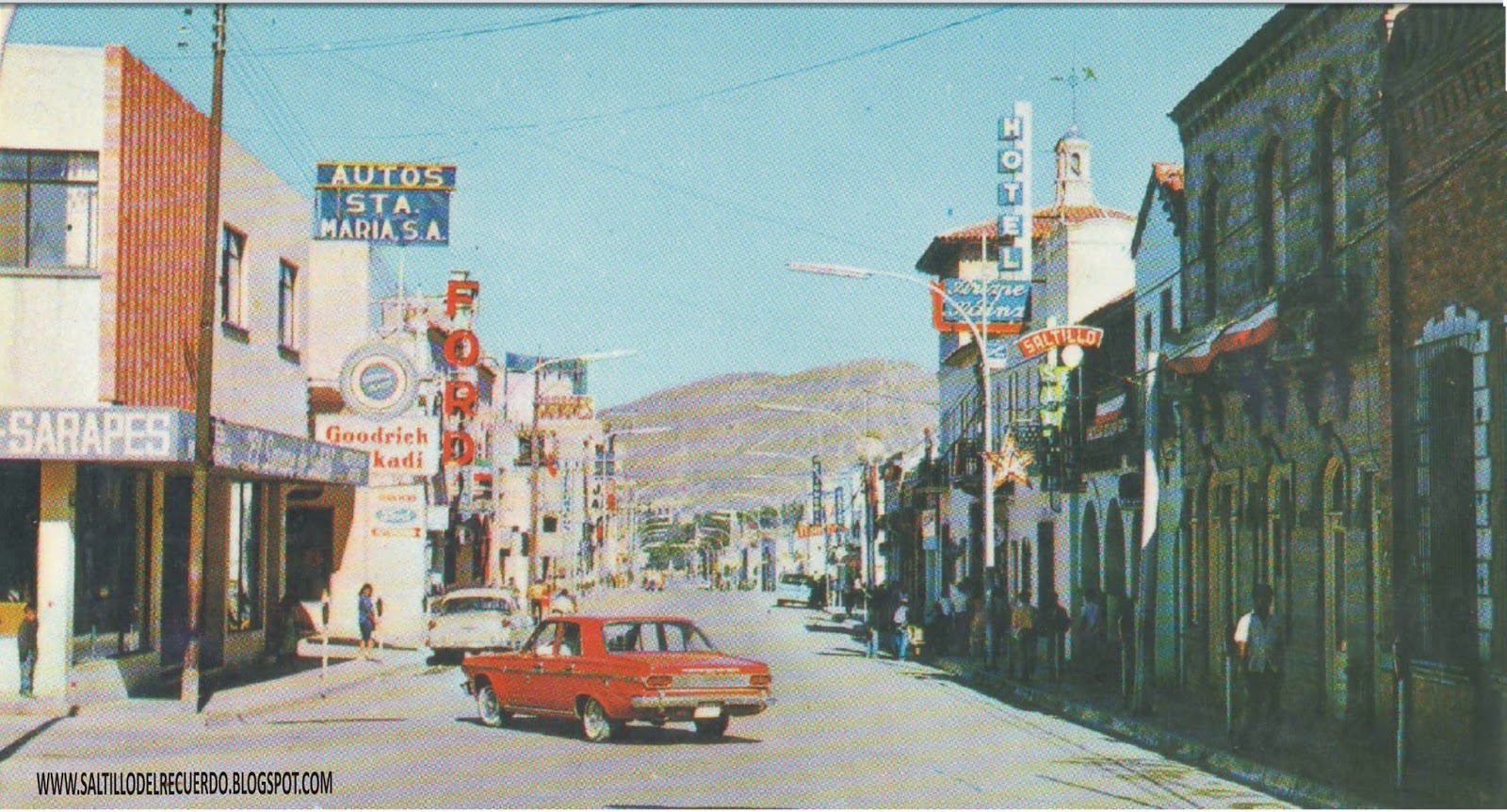 SALTILLO DEL RECUERDO: LA CALLE VICTORIA, SALTILLO..!!!