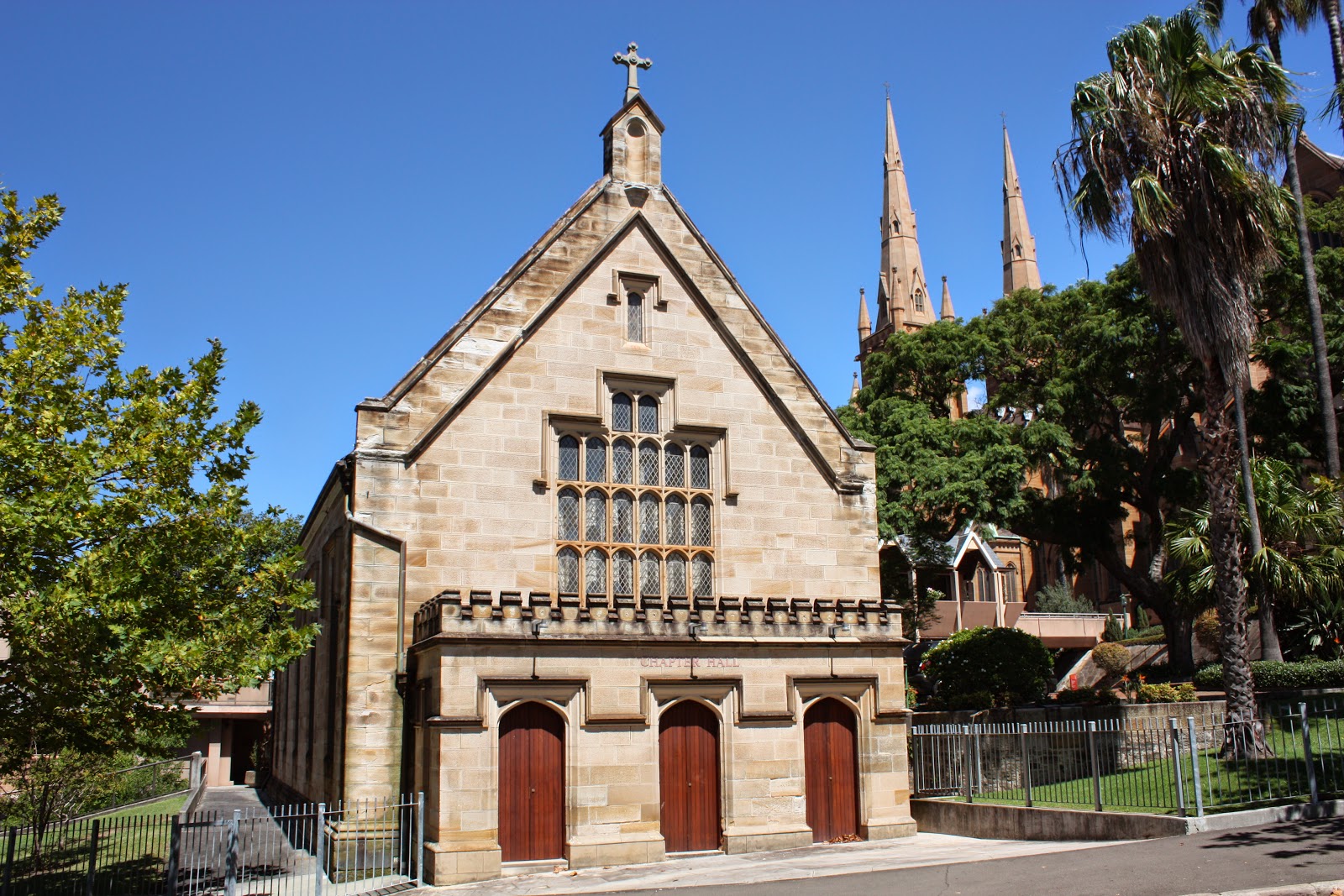 Sydney - City and Suburbs: Chapter Hall, St Mary's Cathedral