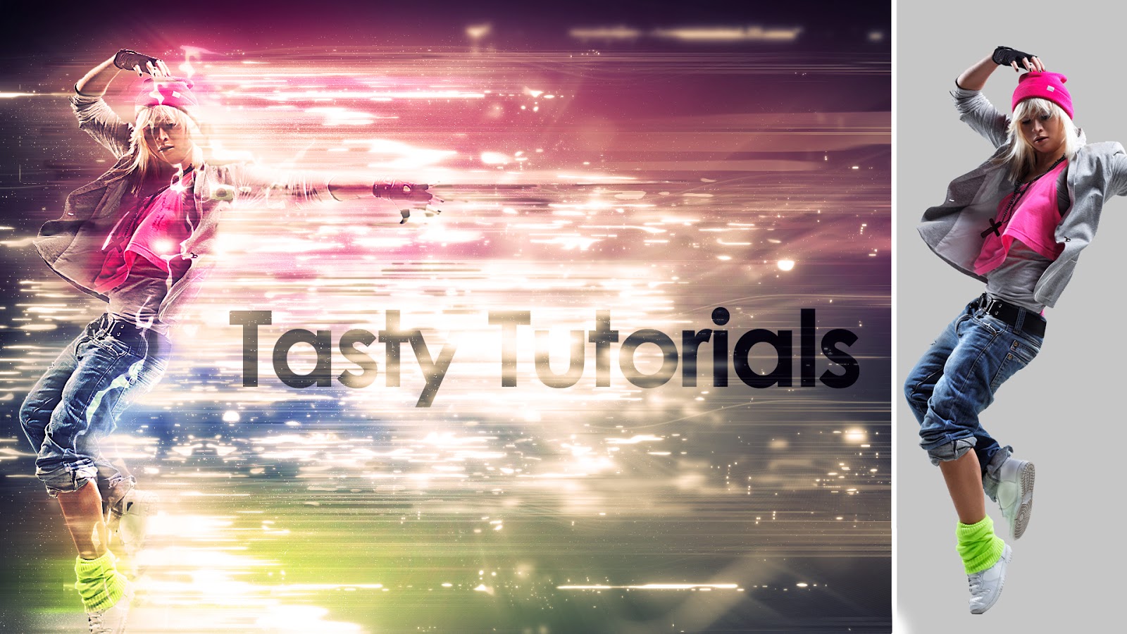 Stardust Photo Effect Photoshop Tutorial - Tasty Tutorials