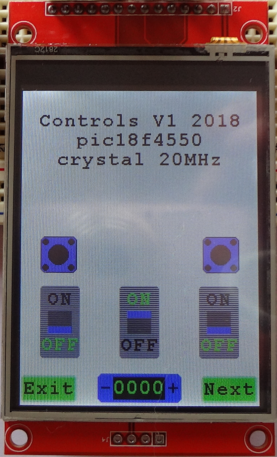 Touch Screen TSC2046 XPT2046 ~ Projects with PIC18F microcontrollers.