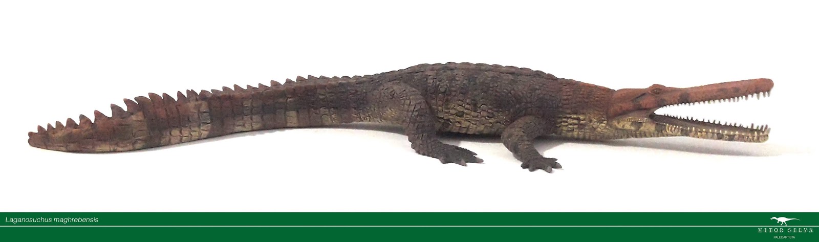 Vitor Silva - Paleoartista: Laganosuchus