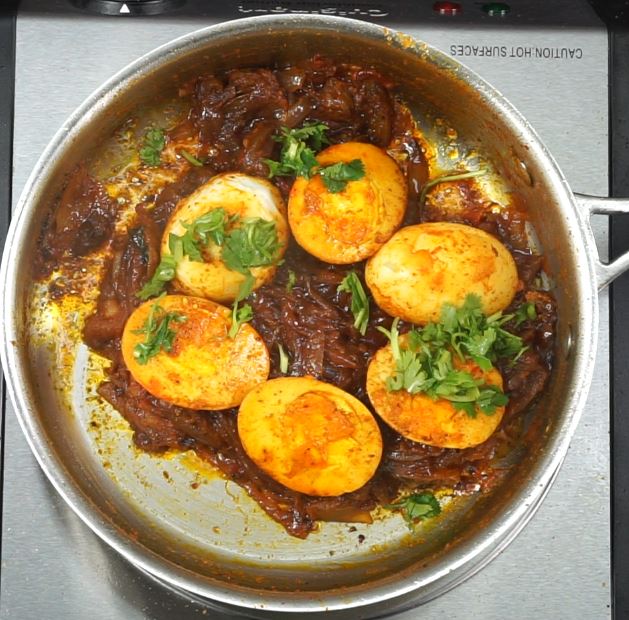 Egg Roast Recipe | Steffi's Recipes