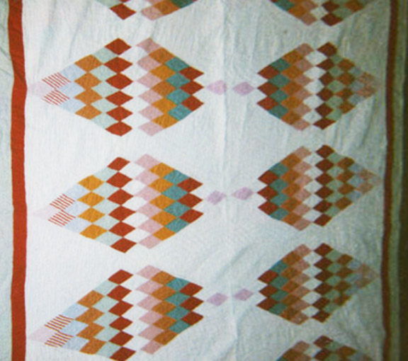 Cloud of Quilt Patterns: Not Square Blocks: Diamond Shaped Blocks 1