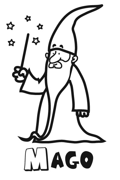 Mi colección de dibujos: Magos