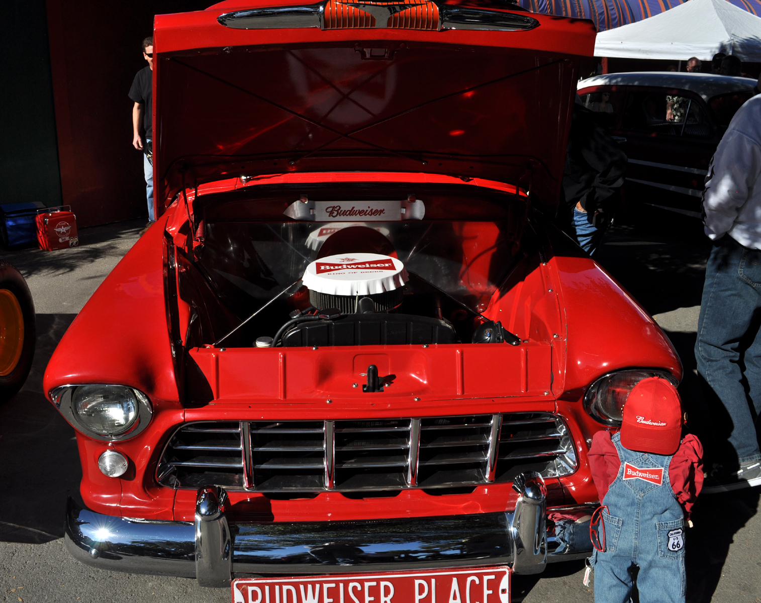 Just A Car Guy: Homage to Budweiser Beer truck at the GNRS
