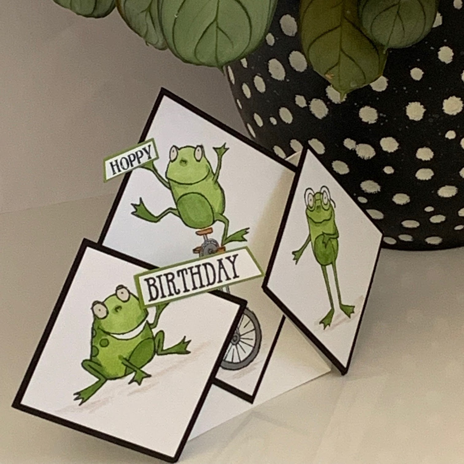 Jenny's stampin flavours: Hoppy Birthday