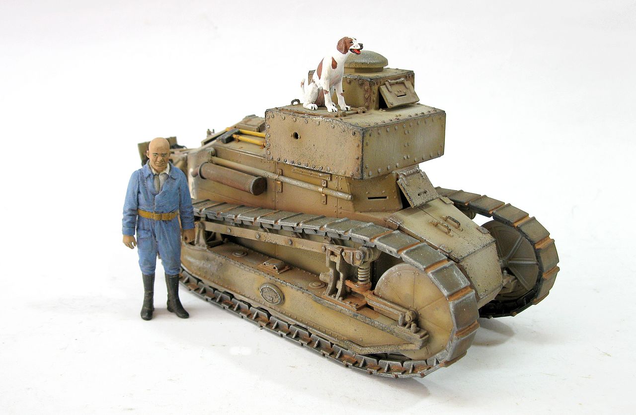 Panzerserra Bunker- Military Scale Models in 1/35 scale: Renault FT 17 ...