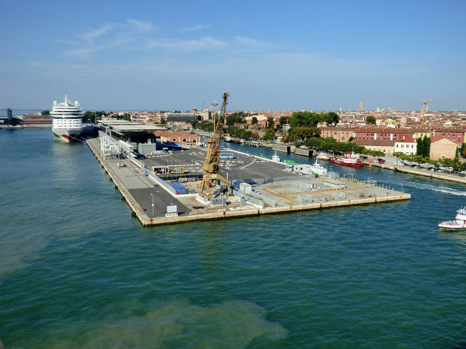 Viajar e descobrir: Itália - Veneza - Porto Marítimo de Veneza