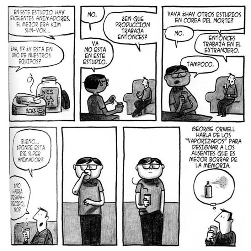 El estante de los cómics: Reseña de "Pyongyang" de Guy Delisle