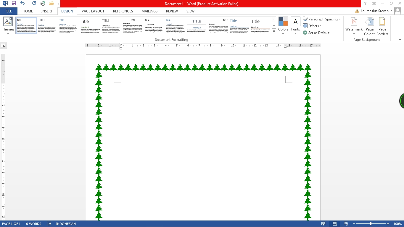 Cara Membuat Garis Tepi Pada Lembar Kerja Di Microsoft Word Tech Ina ... Cara Membuat Garis Tepi Pada Lembar Kerja Di Microsoft Word Tech Ina ...