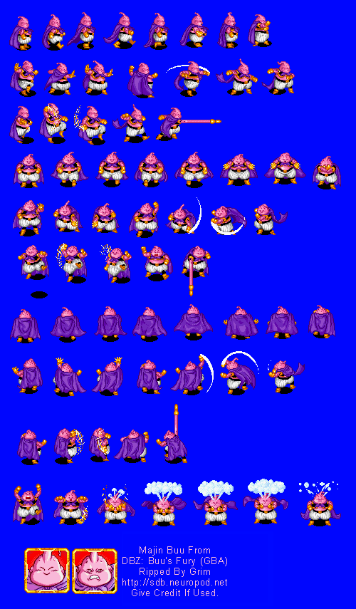Dragon Ball z Sprites