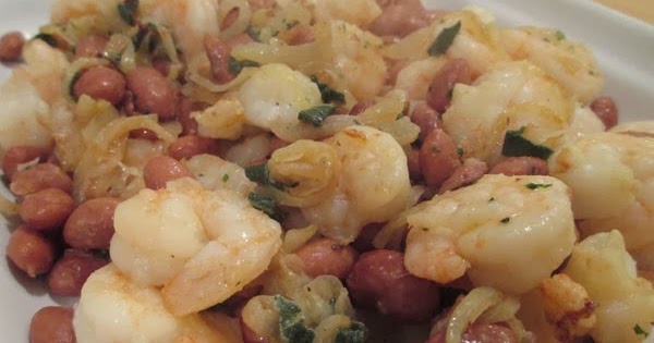 "So what are you making for dinner?": Gamberi Coi Fagioli