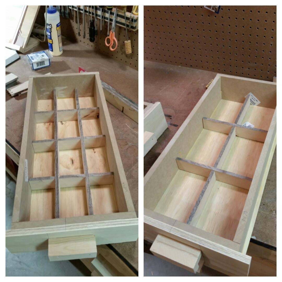 Proud Hands: Workbench Drawer Inserts