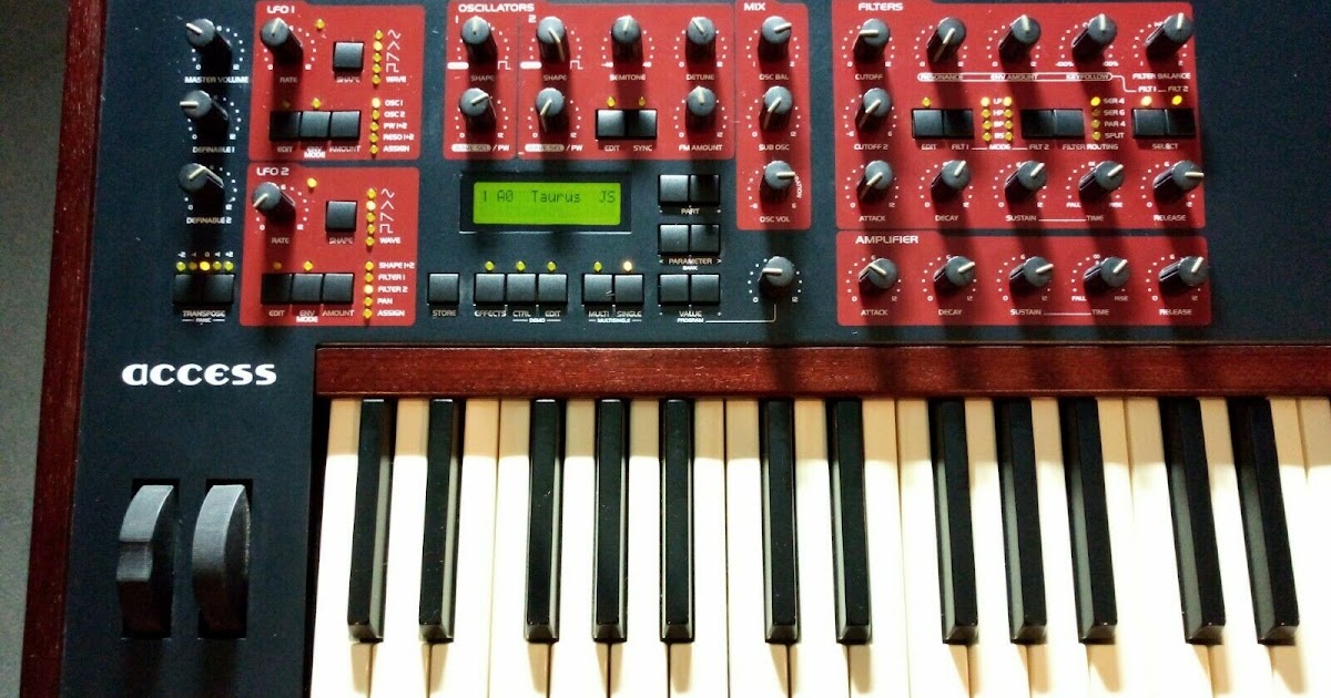 MATRIXSYNTH: Access Virus KB Advanced Simulated Analog Synthesizer