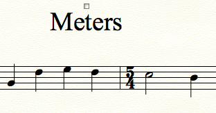 The Music Salon: Meter, Polymeter and Hypermeter
