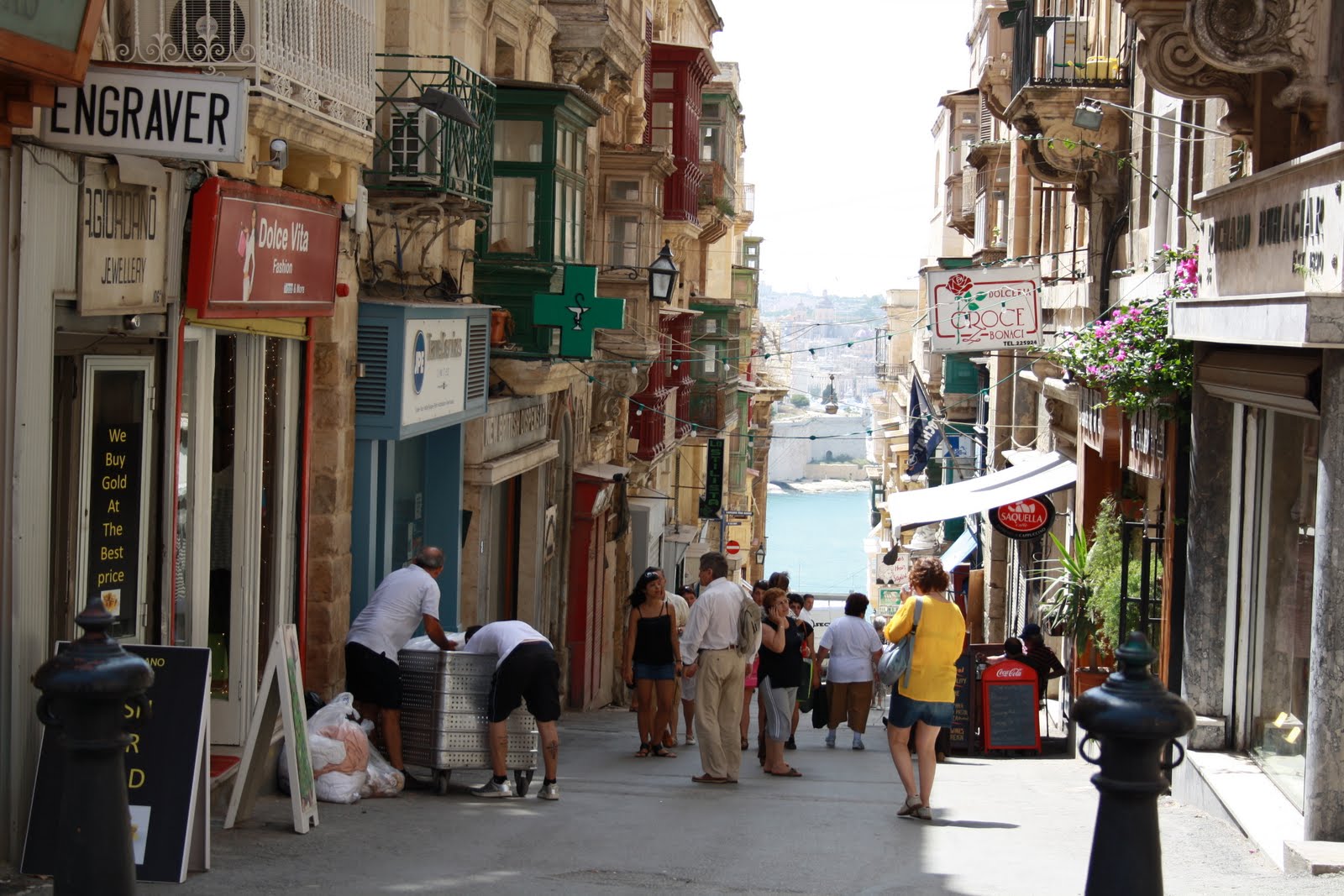 Malta 2011: Valletta - Merchant Street