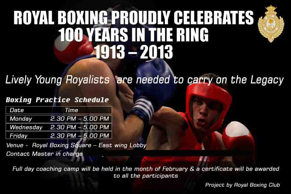 Royal Boxing: Contact Coach