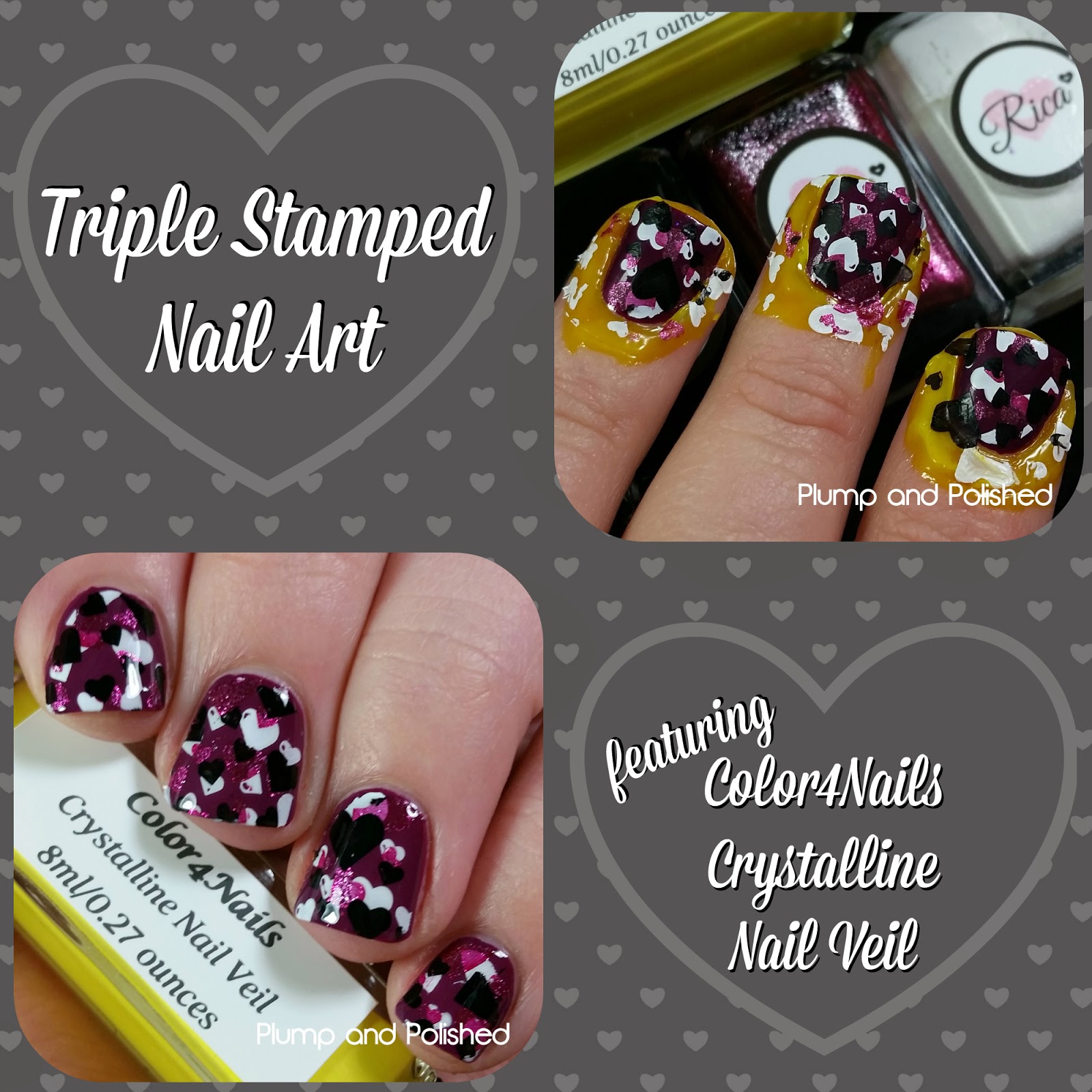 Plump and Polished: Color4Nails - Crystalline Nail Veil