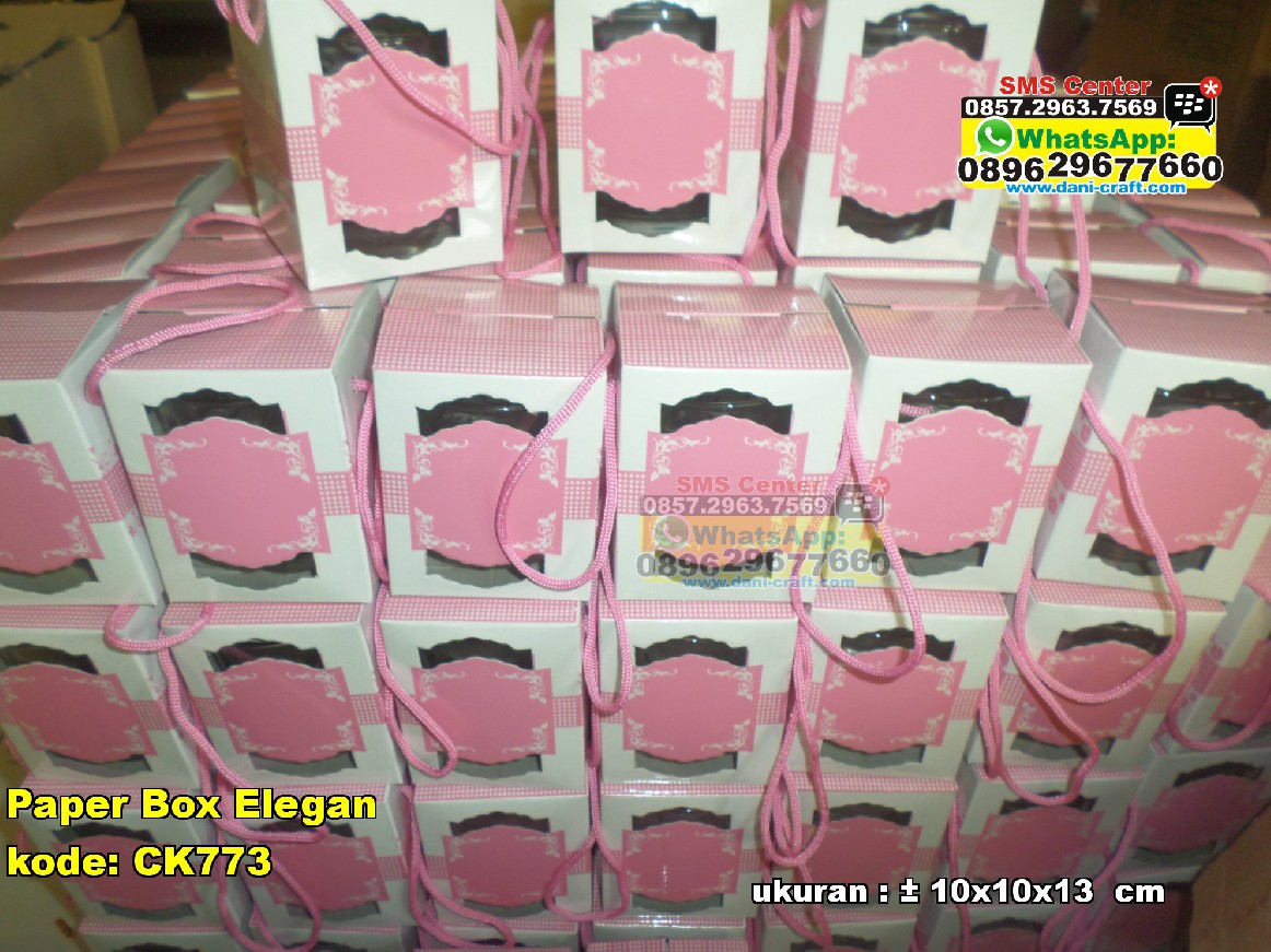 Paper Box Elegan | Souvenir Pernikahan