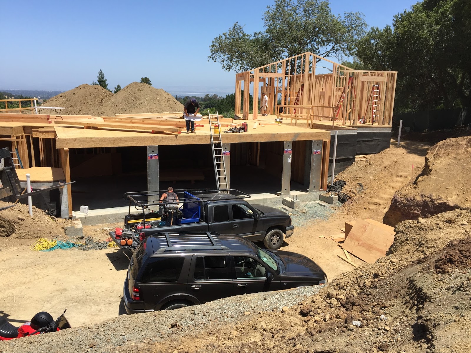 Roof Framing Geometry: Thales Sloping Ridge