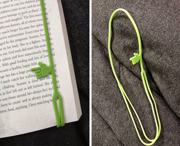 I Have Seen The Whole Of The Internet: Finger Bookmark
