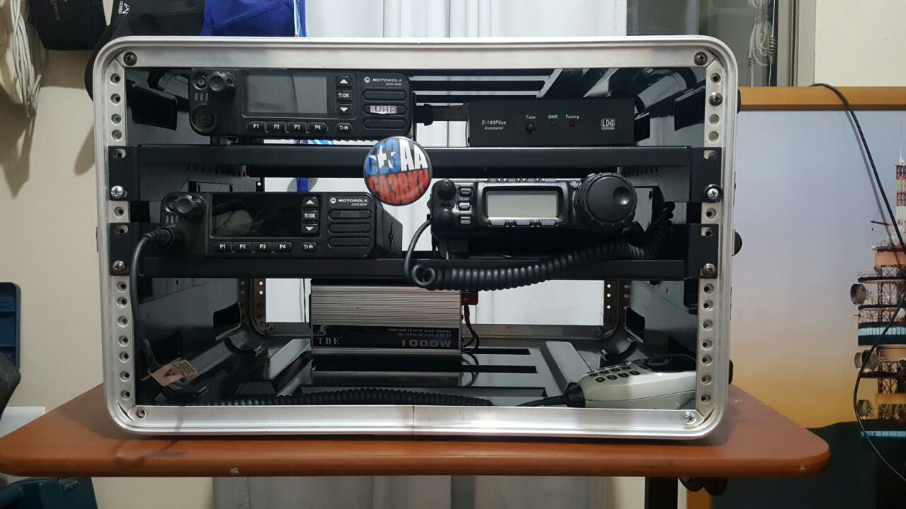 ce3bkn Radioaficionado Chileno: Proyecto Rack Multiproposito CE3BKN