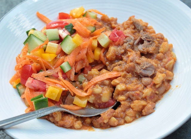 DOMESTIC GODDESSES: Meaty samp and bean stew