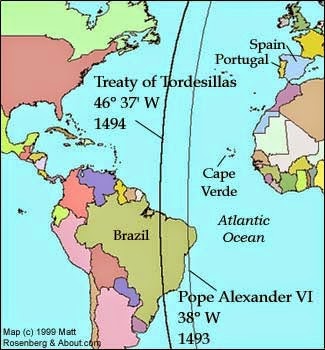 La Gaveta de Aguere: Las Bulas «Inter caetera» Alejandro VI