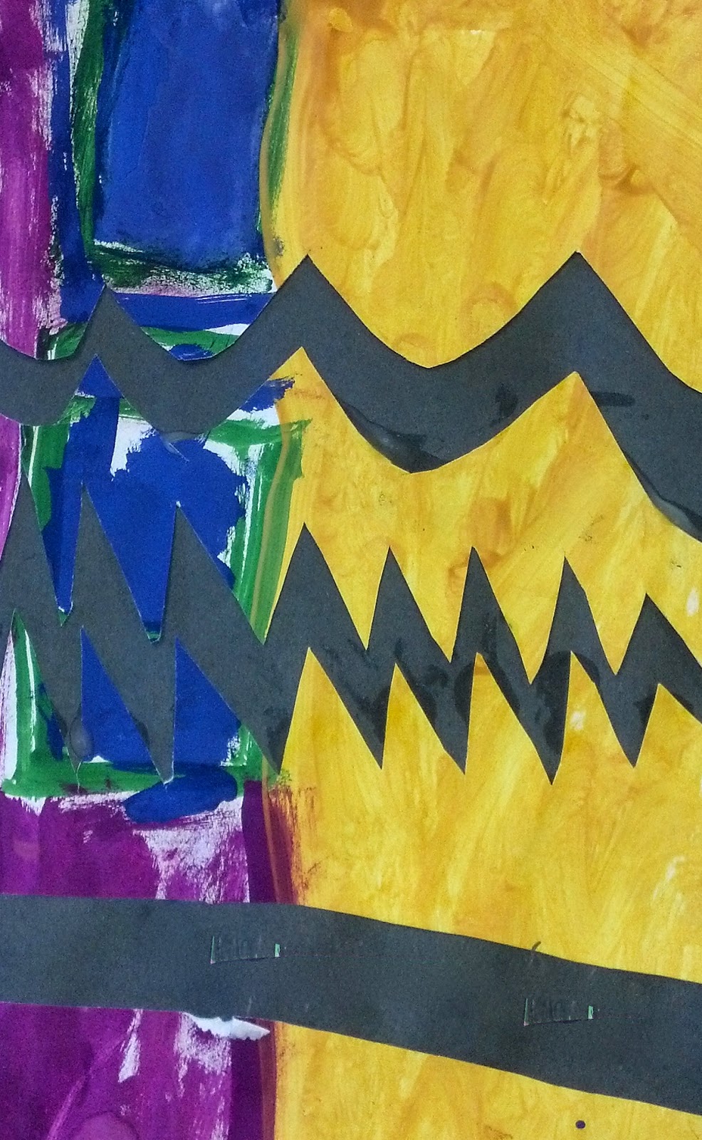 Miss Gushard's Art Blog: Crazy Lines.