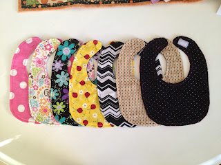 Time for mama to make some bibs.
