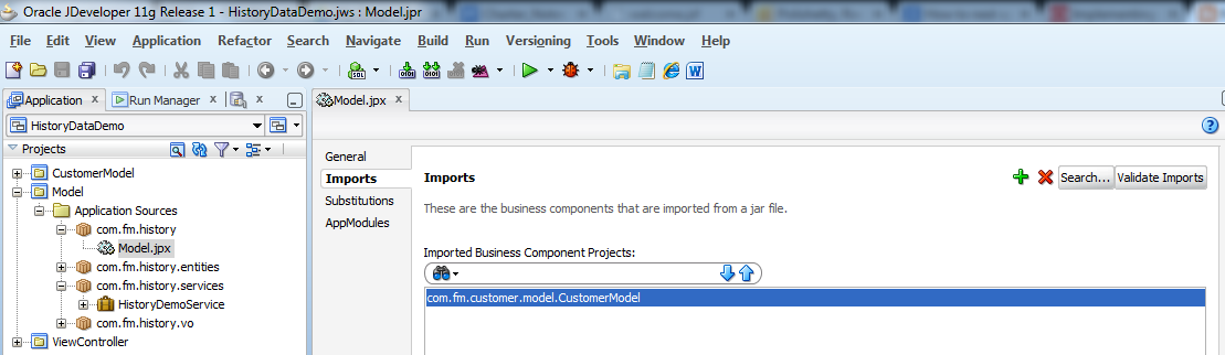 Fortune Minds - Oracle ADF: How to Define Nested Application Module In ADF